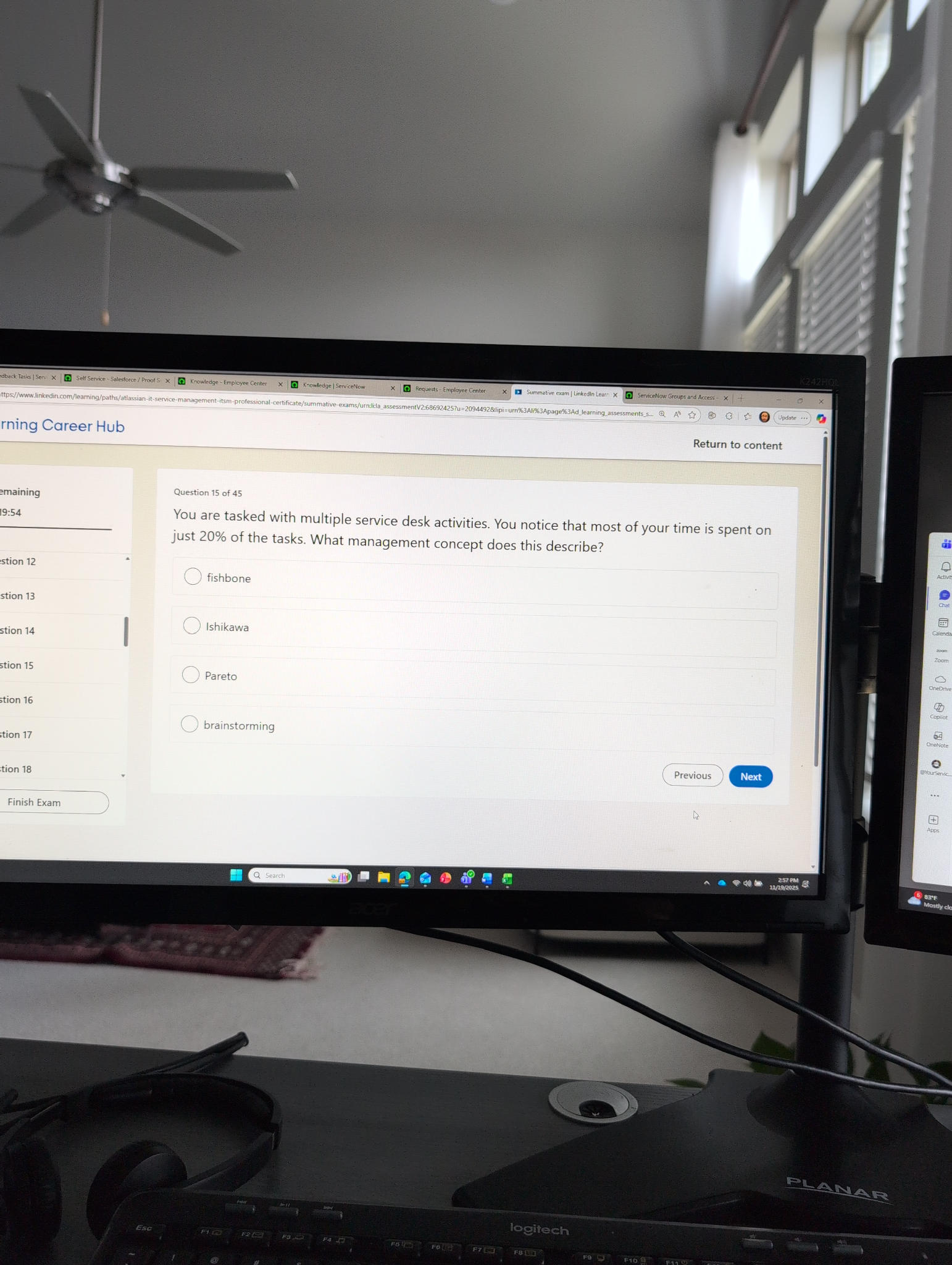 Question 15 of 45 You are tasked with | StudyX
