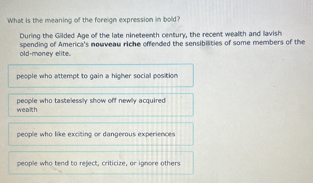 What is the meaning of the foreign | StudyX