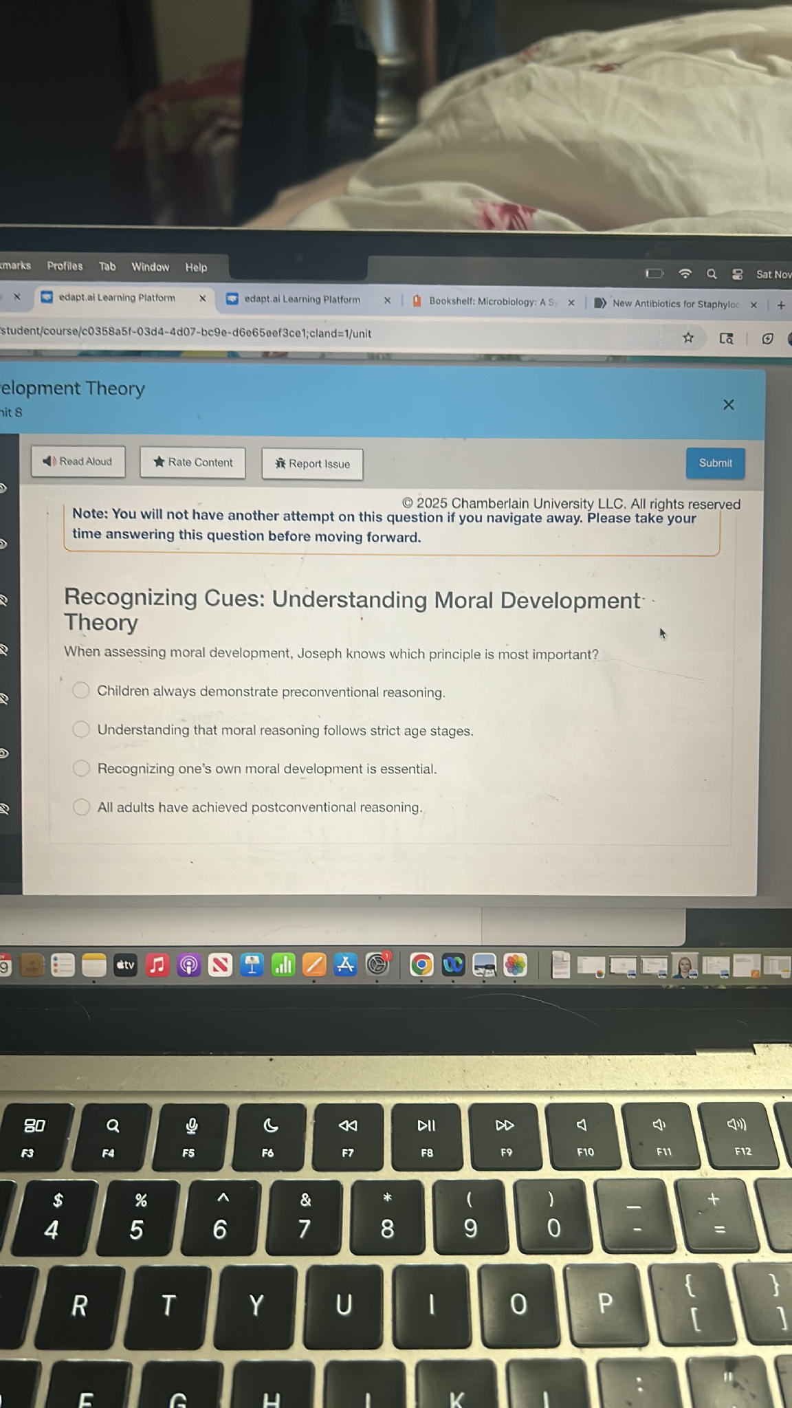 Recognizing Cues: Understanding Moral | StudyX