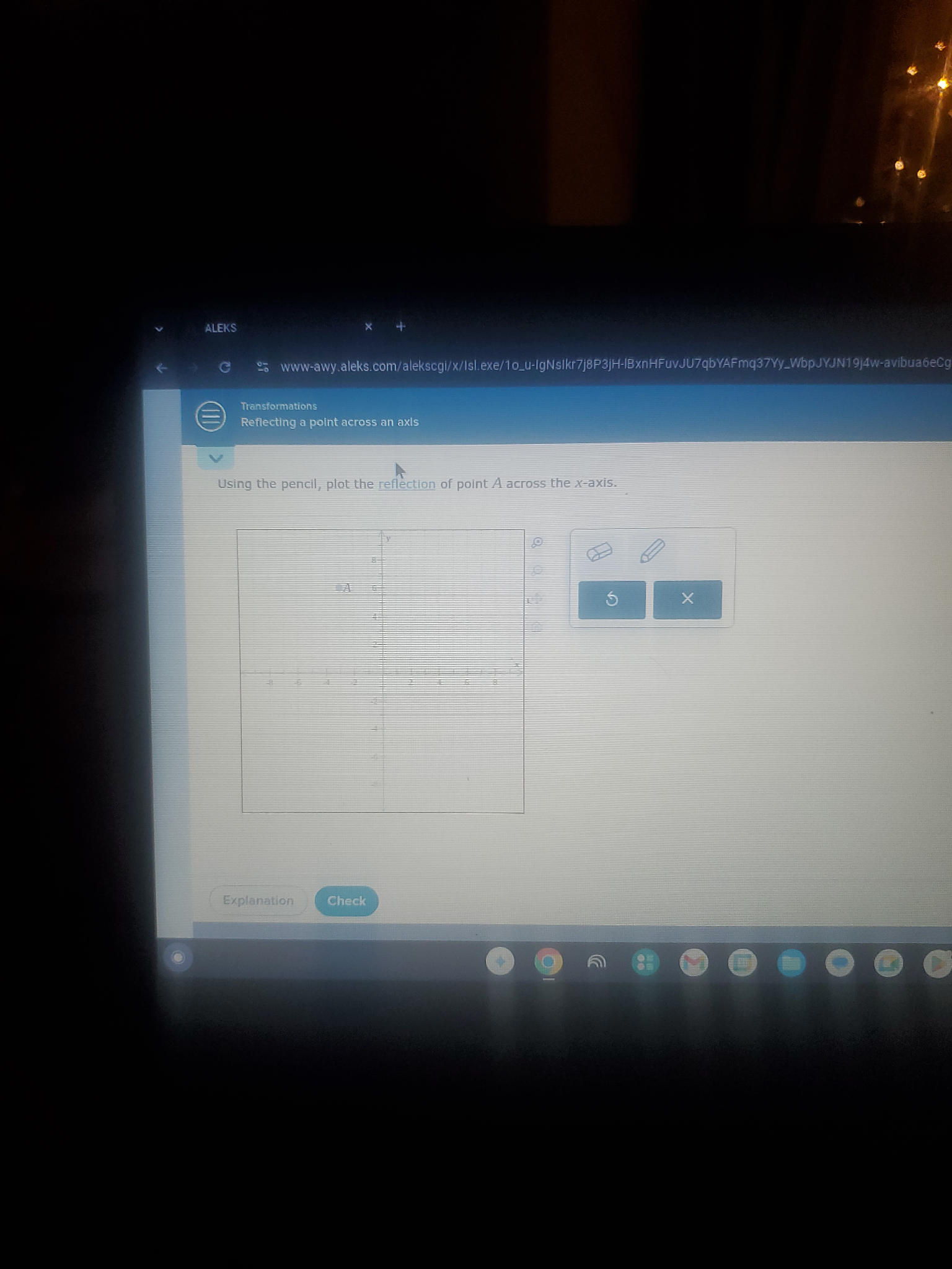 Transformations Reflecting a point across an | StudyX