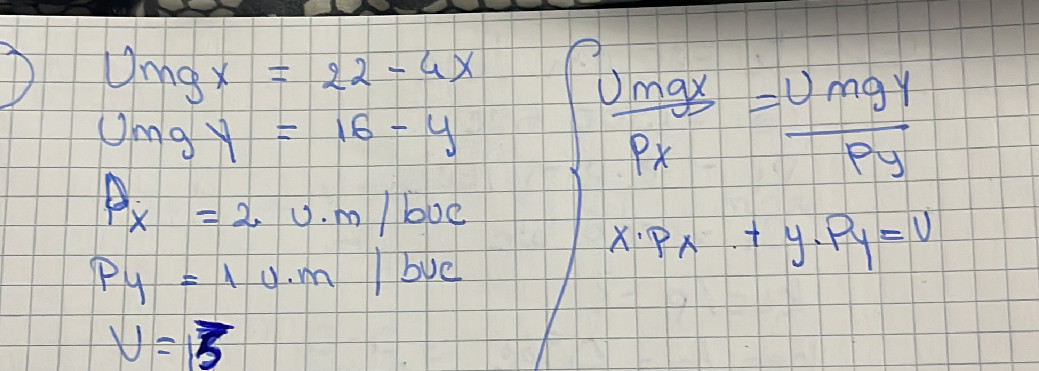 Given the following information, which | StudyX