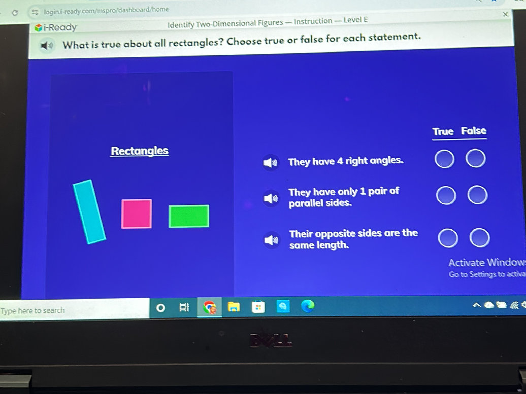 What is true about all rectangles? Choose | StudyX