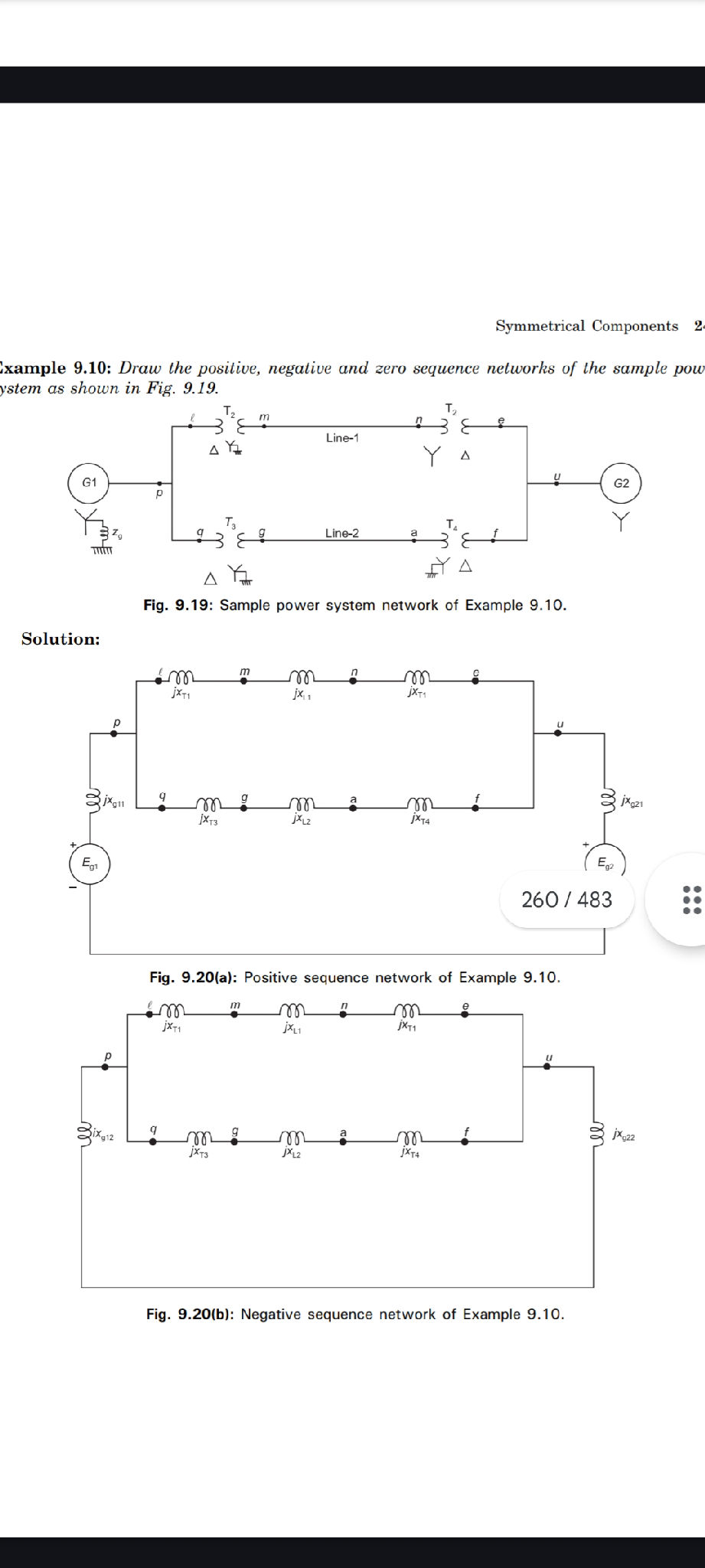 Example 9.10: Draw the positive, negative | StudyX