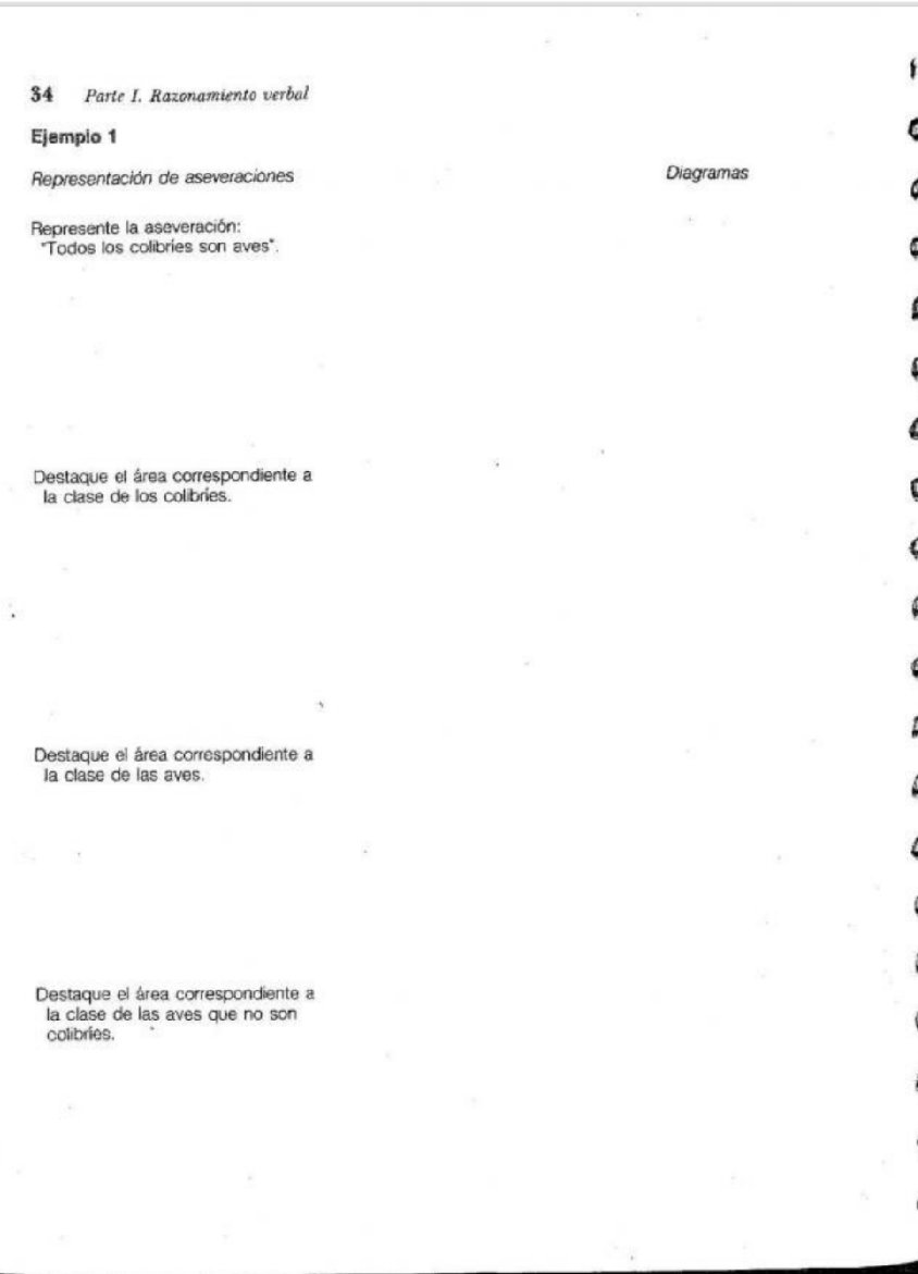 Parte I. Razonamiento verbal Ejemplo 1 | StudyX