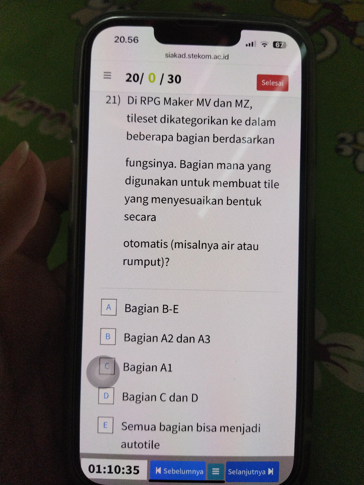 21) Di RPG Maker MV dan MZ, tileset | StudyX