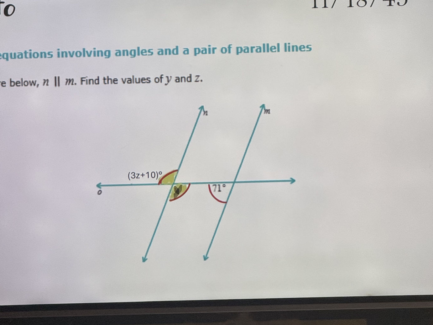 equations involving angles and a pair of | StudyX