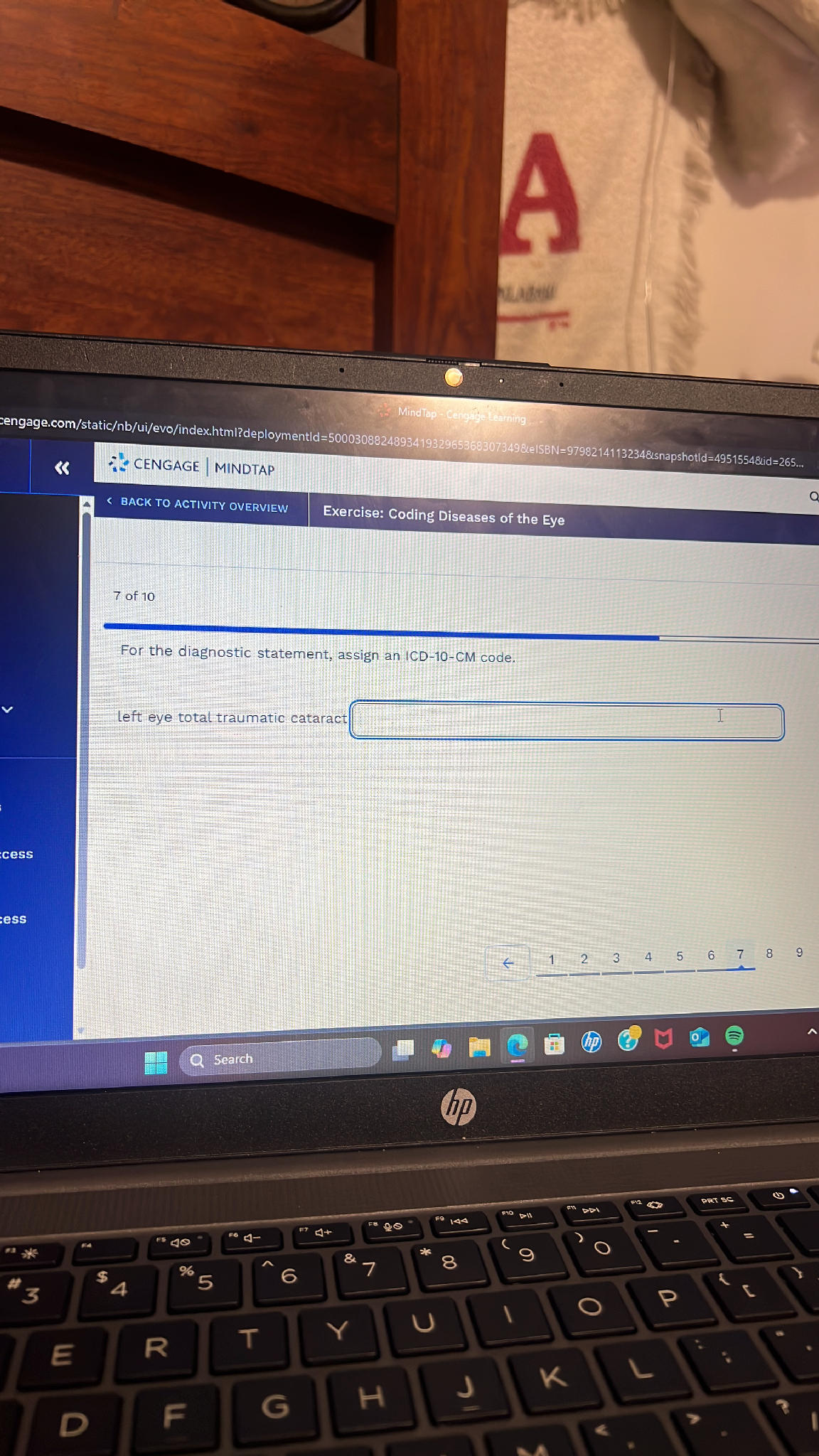 For the diagnostic statement, assign an | StudyX