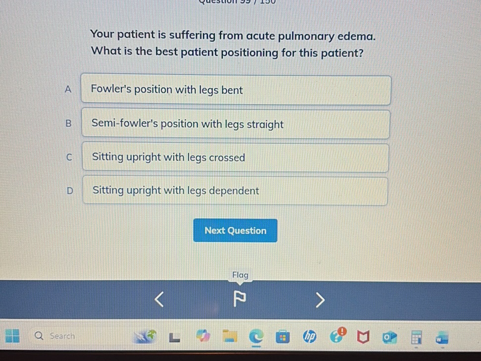 Your patient is suffering from acute | StudyX