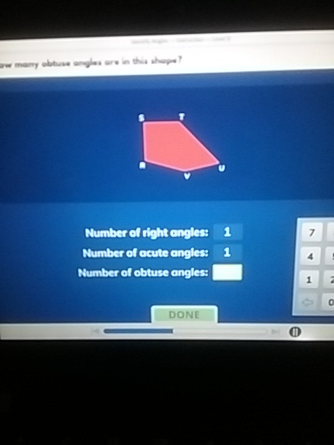 How many obtuse angles are in this shape? | StudyX