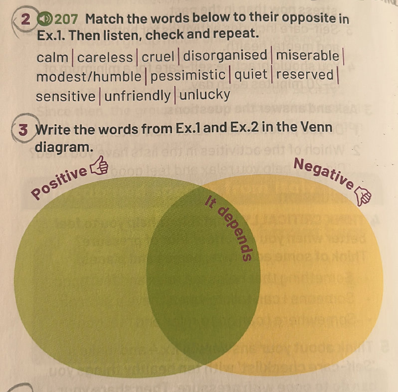 2 207 Match the words below to their | StudyX