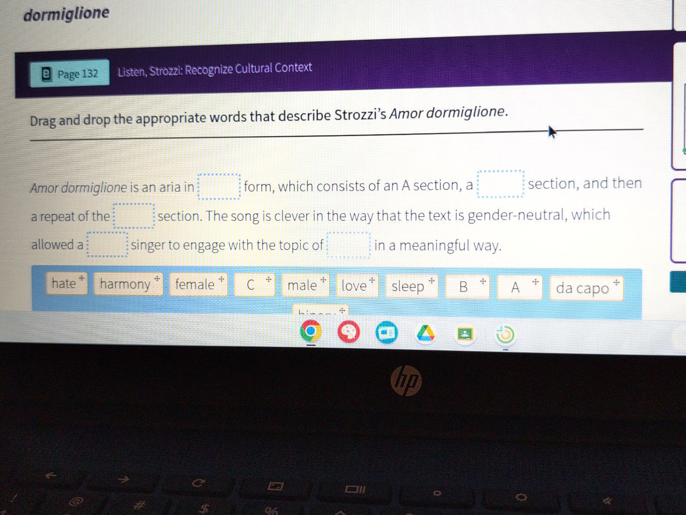 Drag and drop the appropriate words that | StudyX