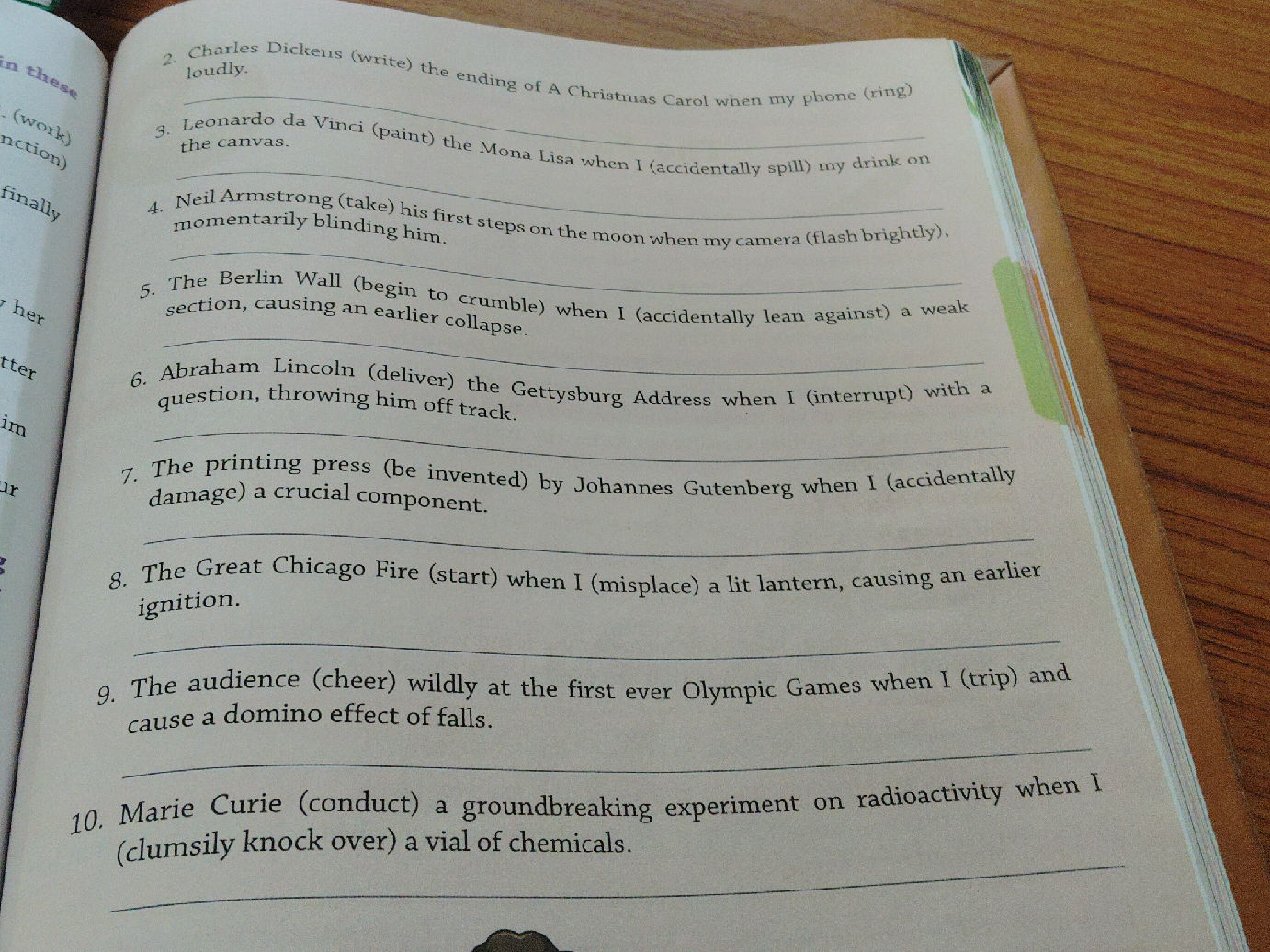 2. Charles Dickens (write) the ending of A | StudyX