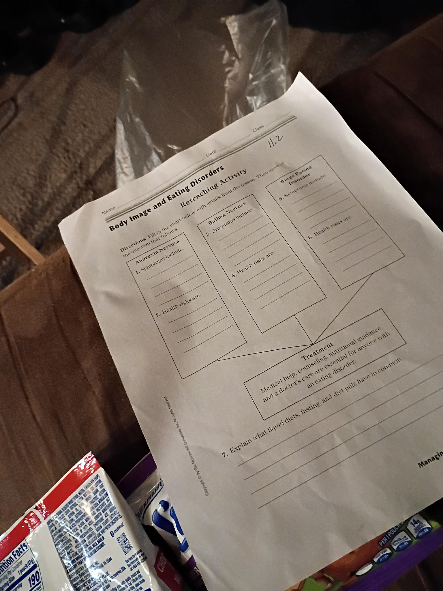 Directions Fill in the chart below with | StudyX