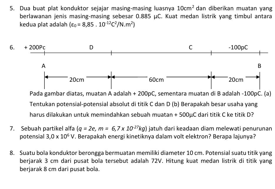Grafik garis menunjukkan posisi muatan: | StudyX