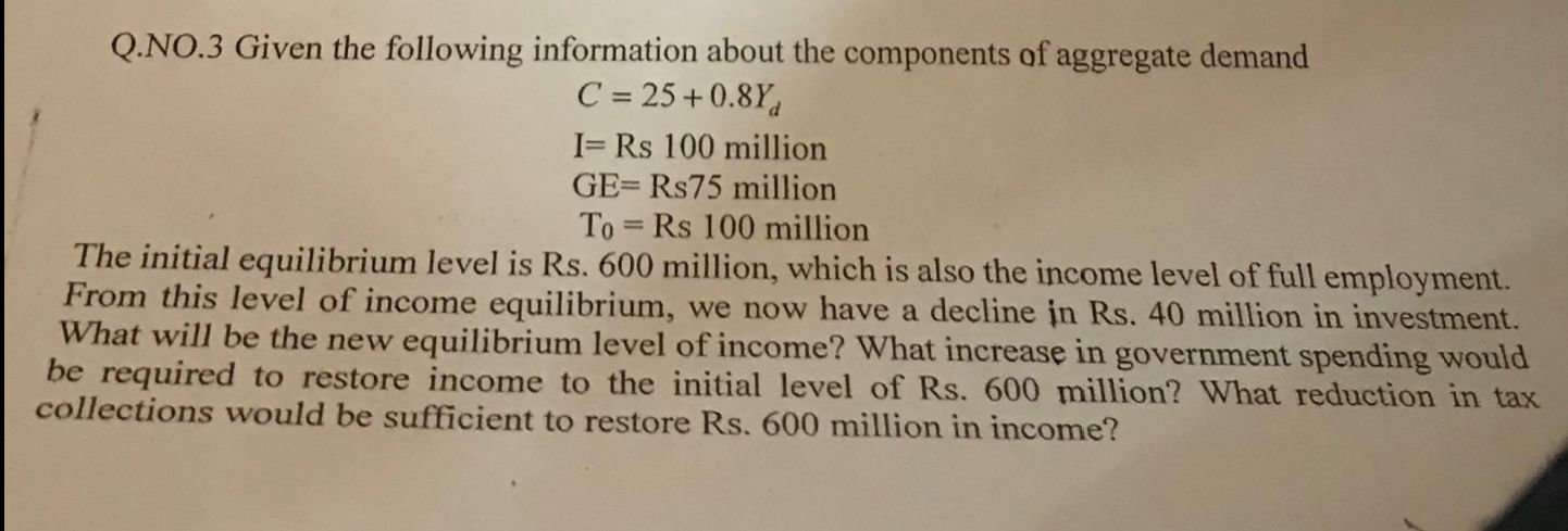 Given the following information about the | StudyX