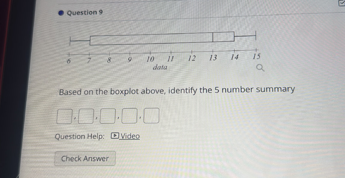 Based on the boxplot above, identify the 5 | StudyX