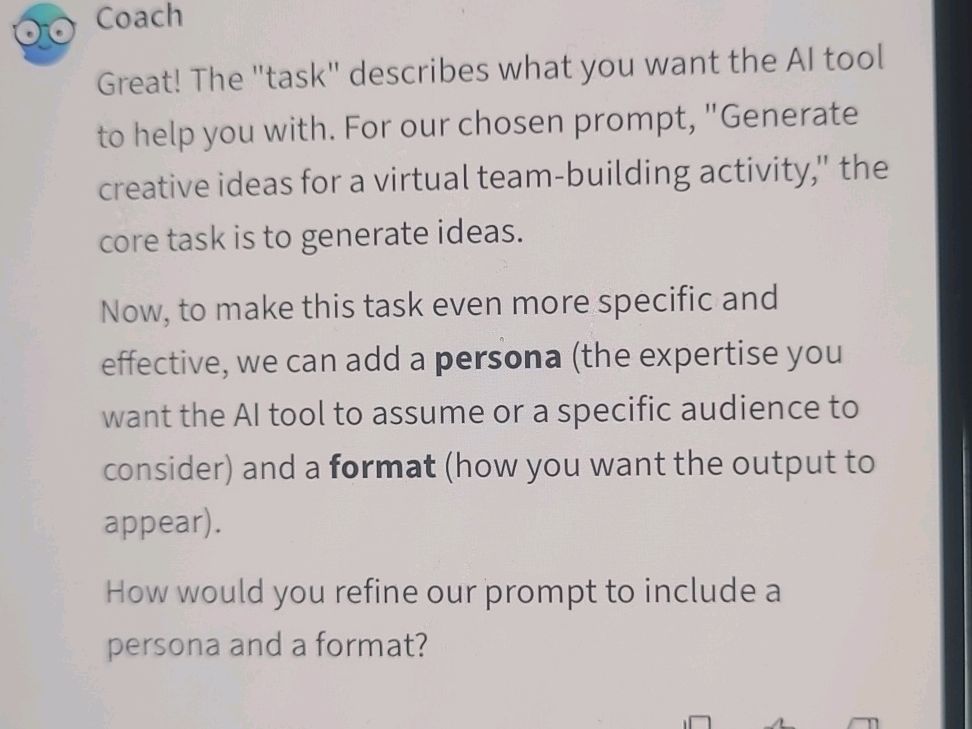 Great! The "task" describes what you want | StudyX