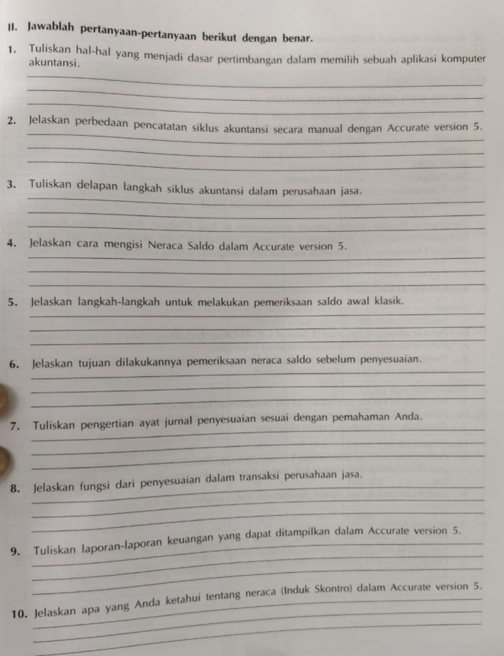 2. Jelaskan perbedaan pencatatan siklus | StudyX