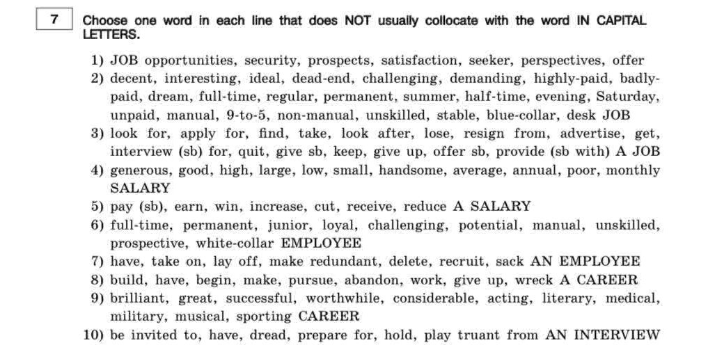 Choose one word in each line that does NOT | StudyX