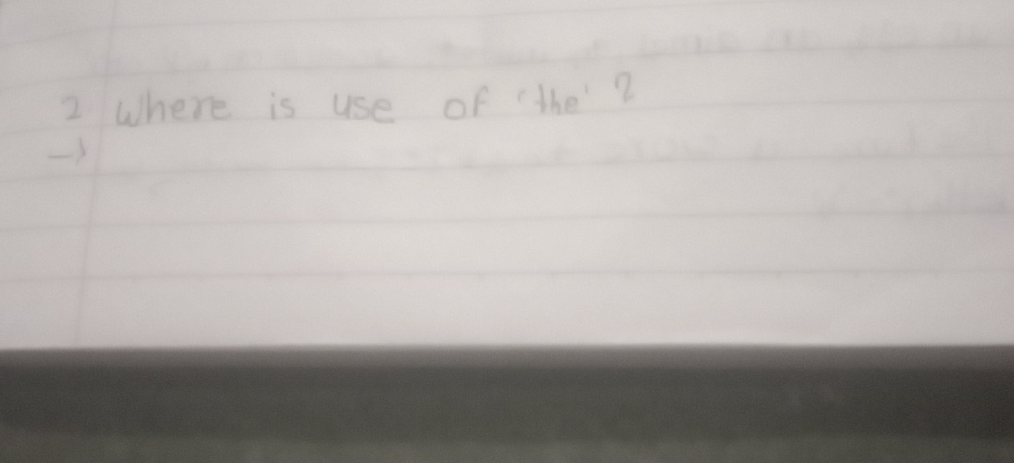 Question on the usage rules for the article | StudyX