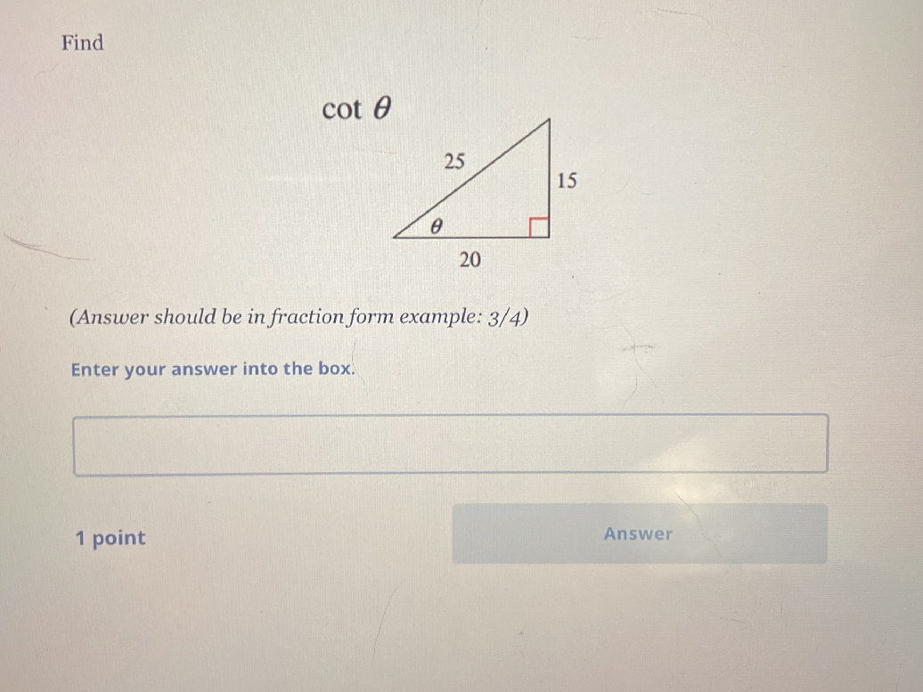 Find $$ $$ A right triangle is shown with | StudyX