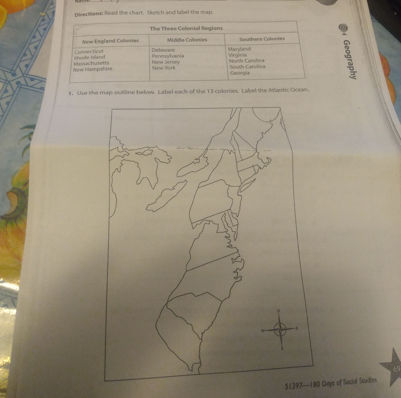 Directions: Read the chart. Sketch and label | StudyX