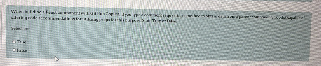 When building a React component with GitHub | StudyX