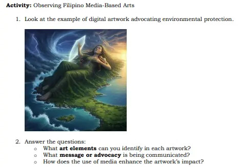 ACTIVITY: Observing Filipino Media-Based | StudyX