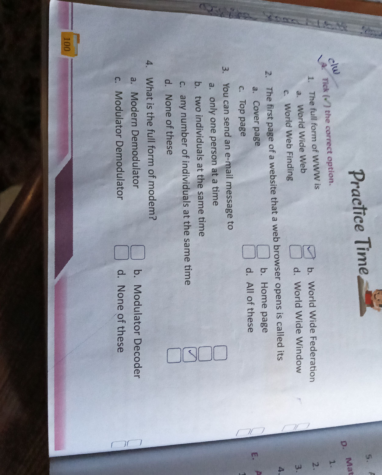2. The first page of a website that a web | StudyX