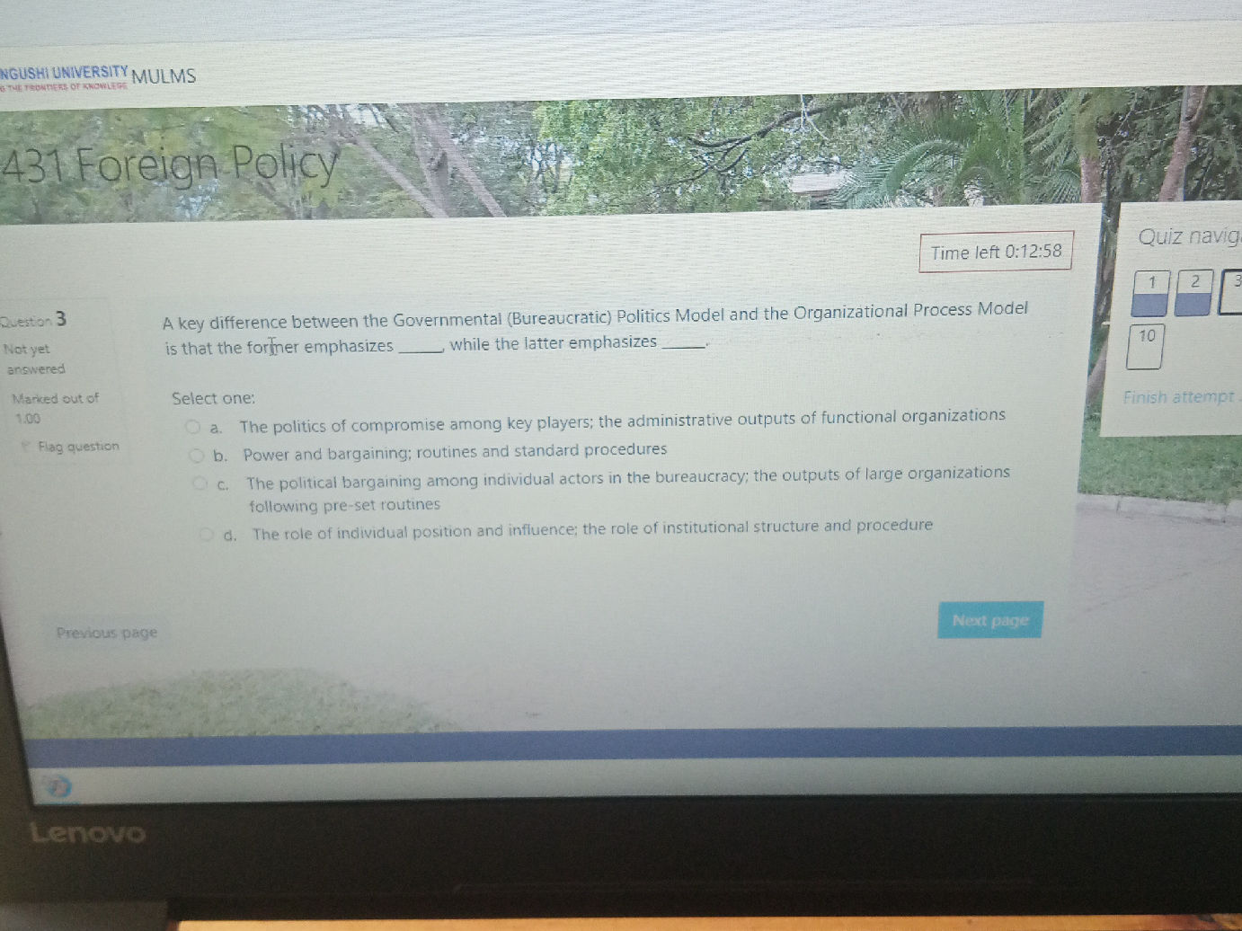 A key difference between the Governmental | StudyX