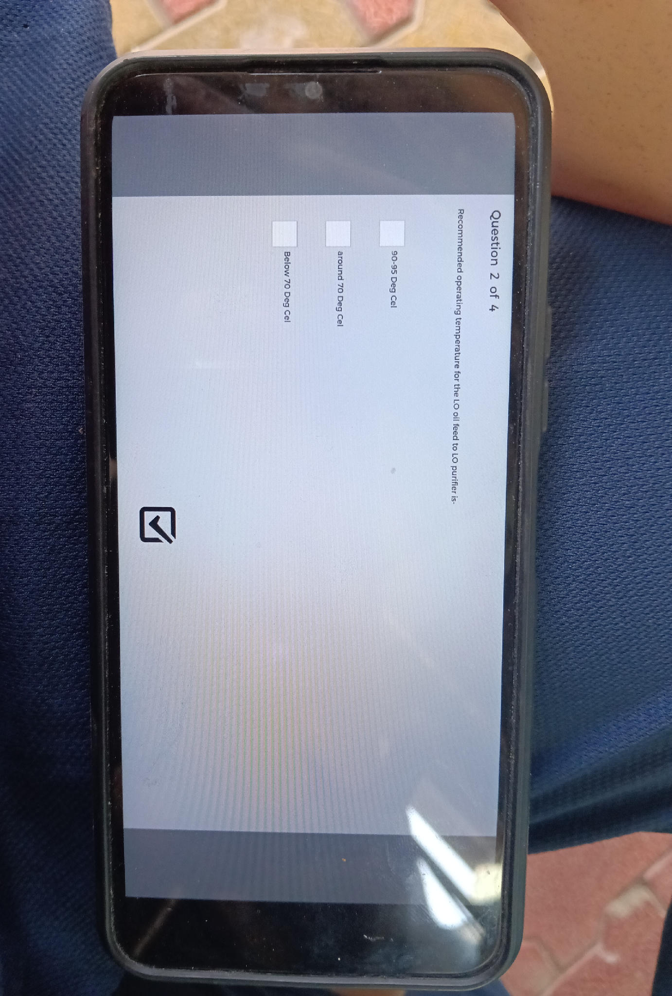 Question 2 of 4 Recommended operating | StudyX