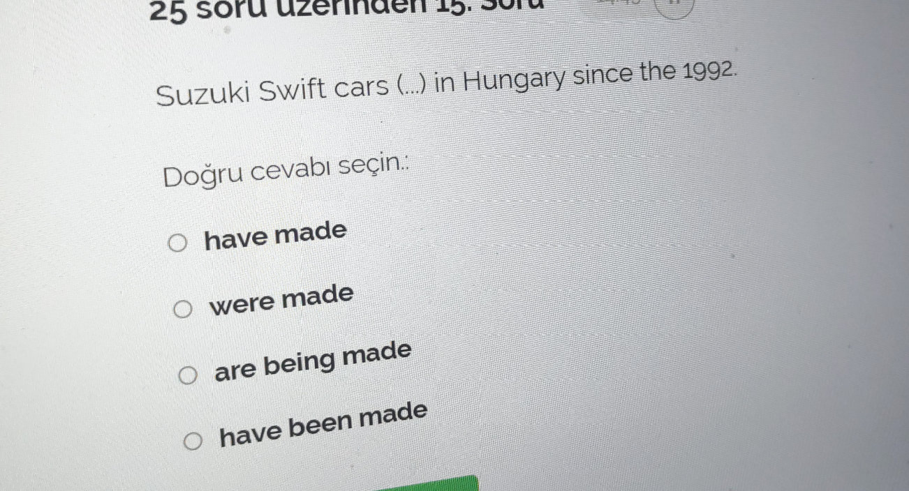 Suzuki Swift cars (...) in Hungary since the | StudyX