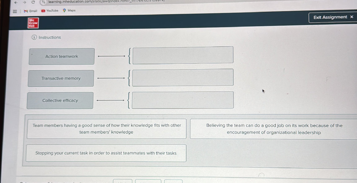 Instructions Match the following terms on | StudyX
