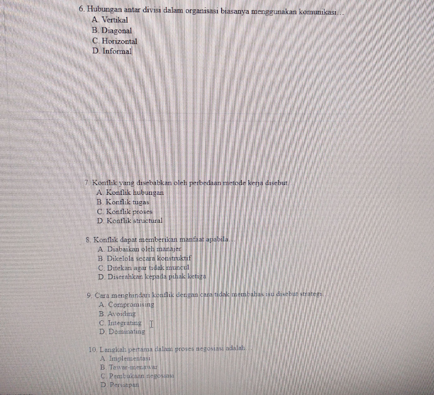 10. Langkah pertama dalam proses negosiasi | StudyX