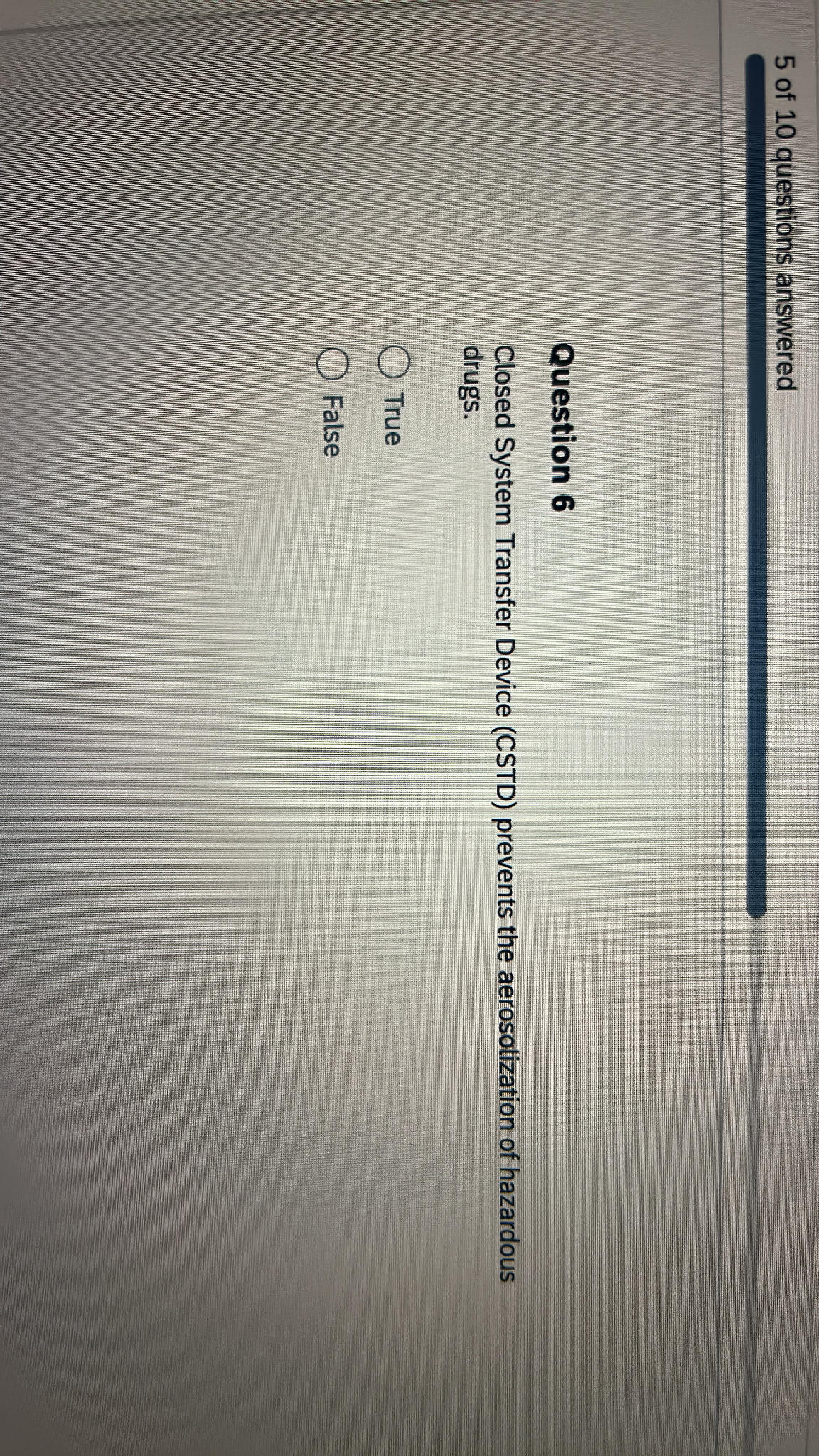 Closed System Transfer Device (CSTD) | StudyX