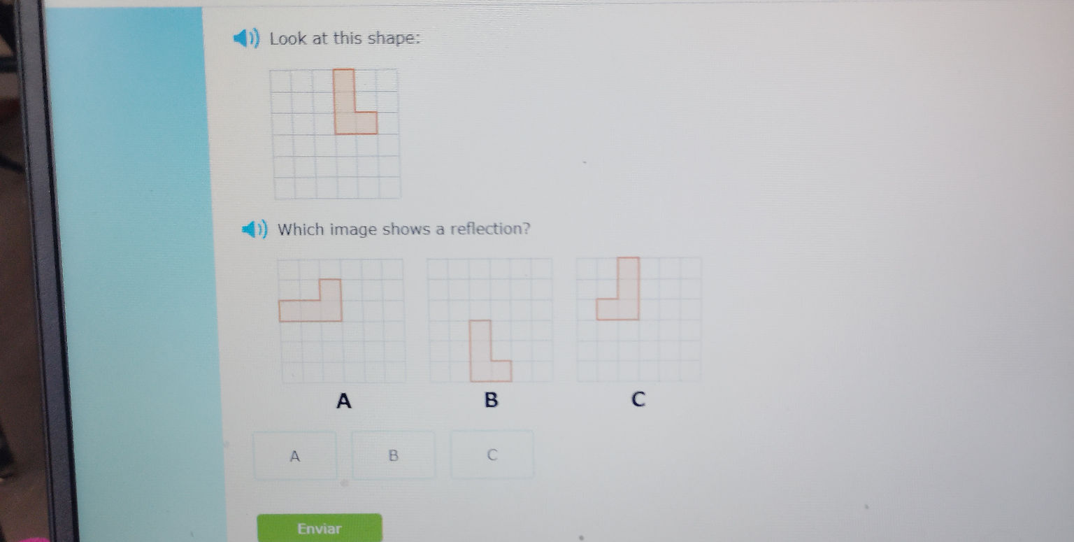 Look at this shape: [Initial shape on a | StudyX