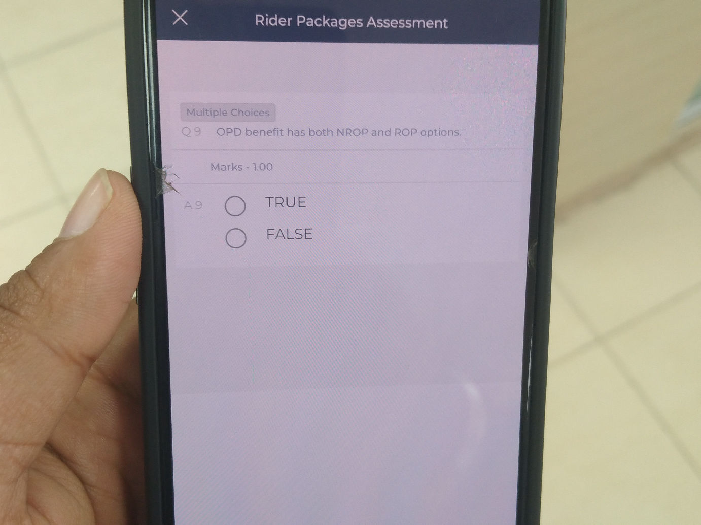 Q9 OPD benefit has both NROP and ROP | StudyX