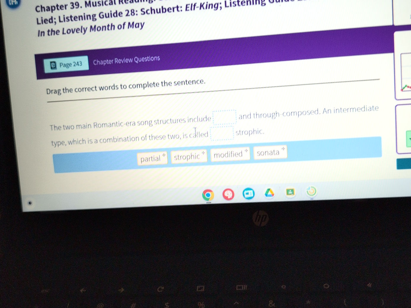 Drag the correct words to complete the | StudyX