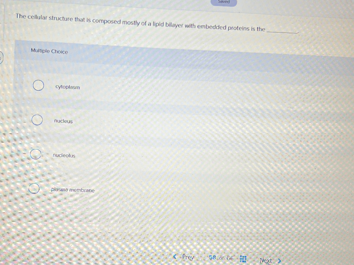 The cellular structure that is composed | StudyX