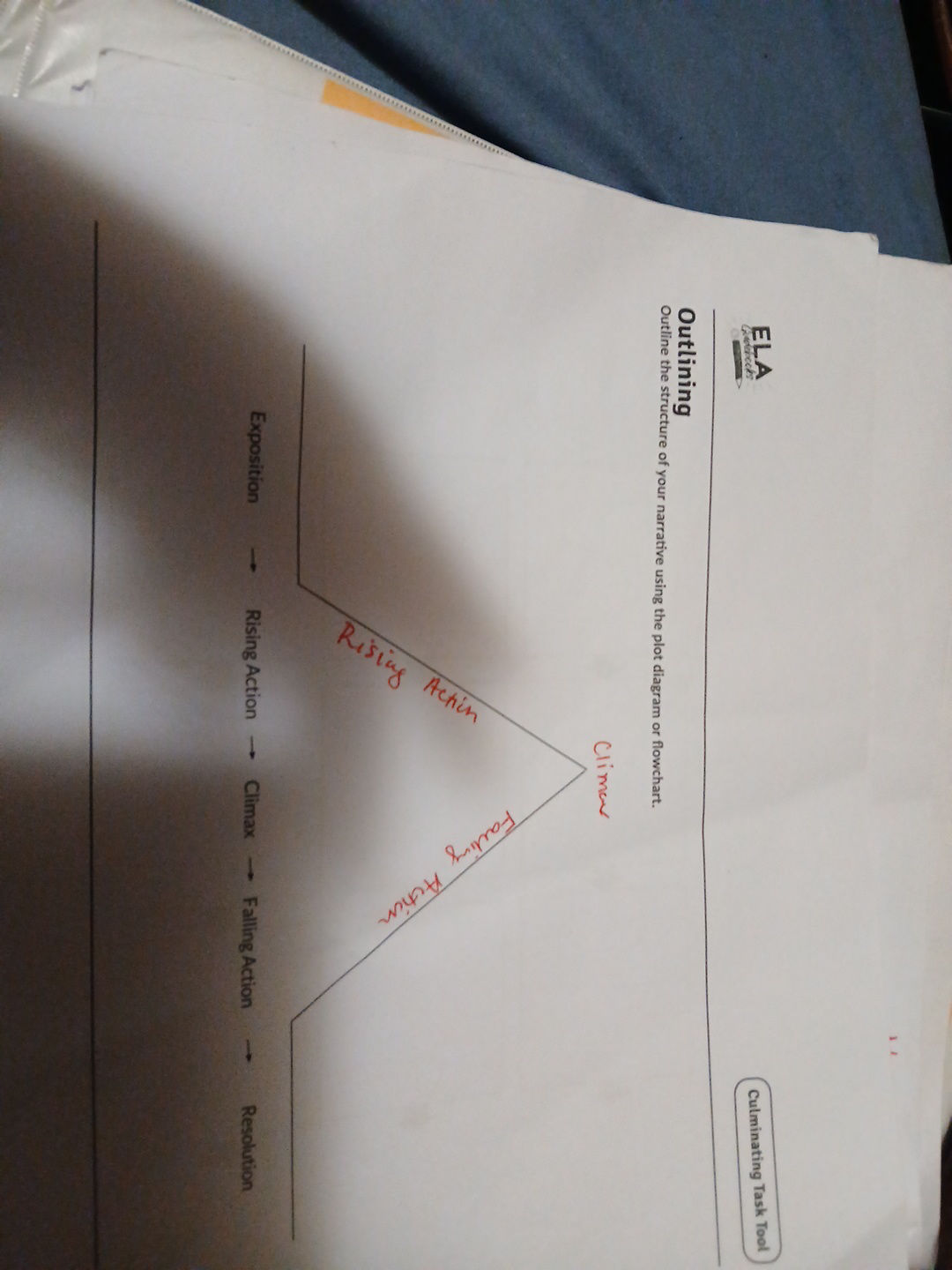 Outlining Outline the structure of your | StudyX