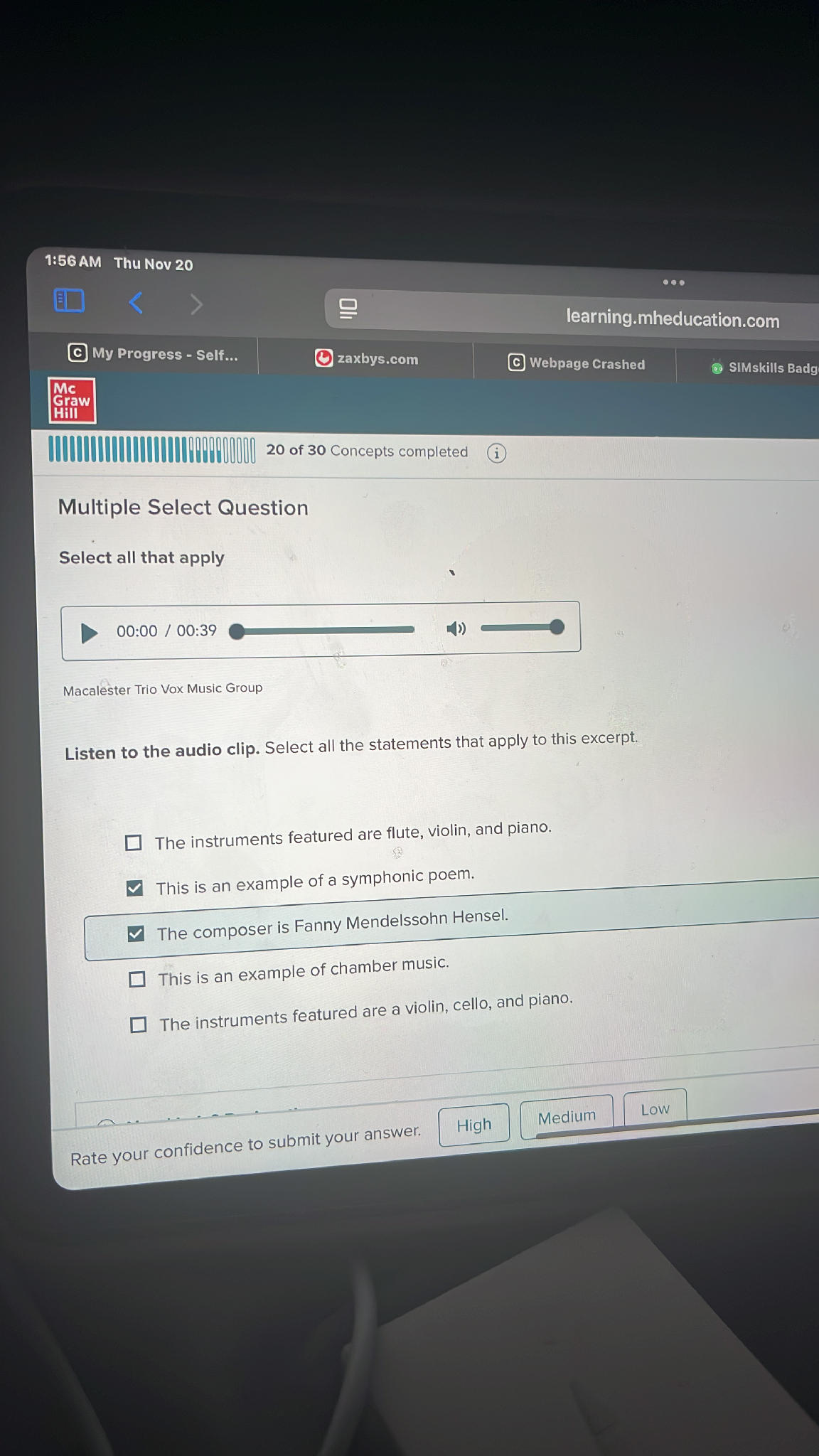 Multiple Select Question Select all that | StudyX