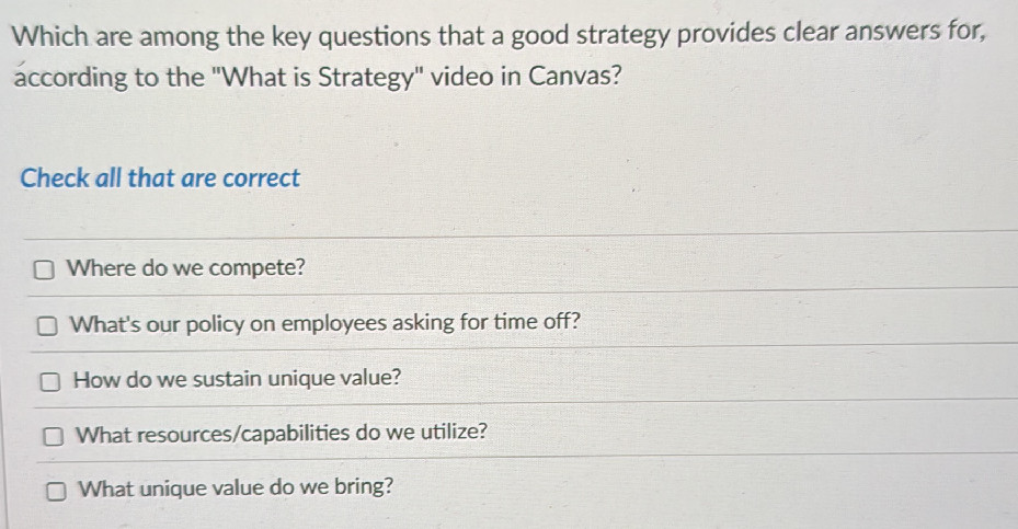 Which are among the key questions that a | StudyX