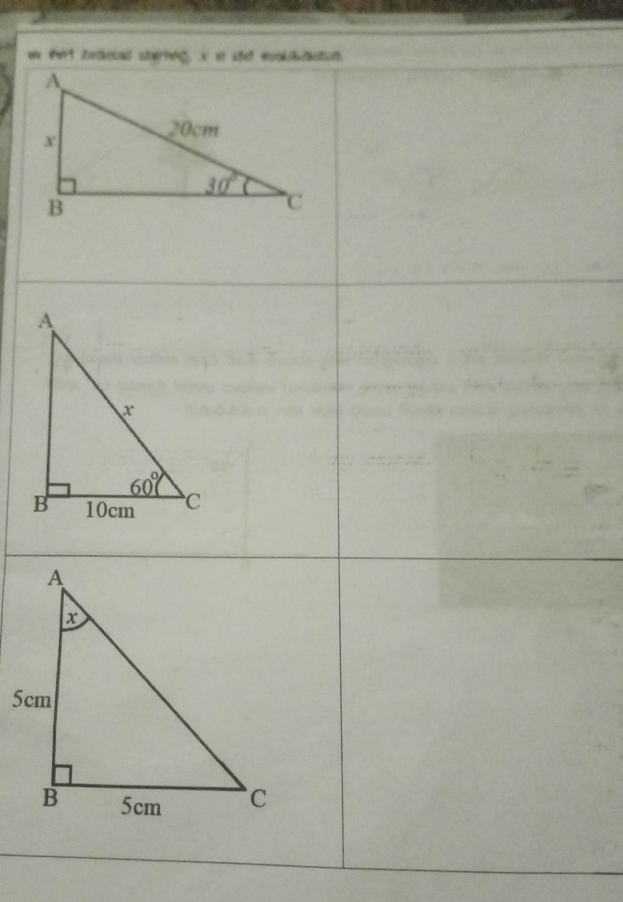 Figure 1 shows a right-angled triangle ABC, | StudyX