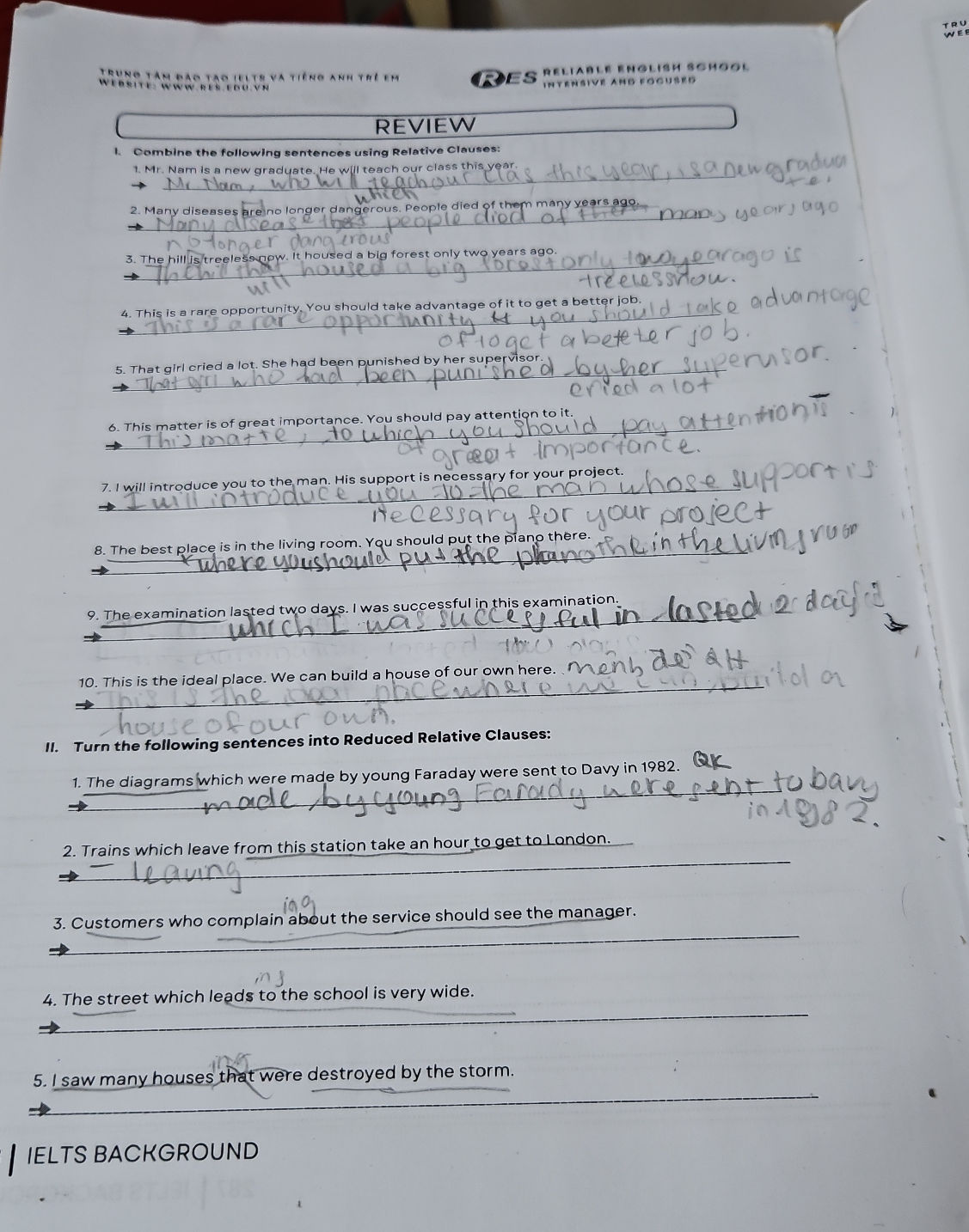 Combine the following sentences using | StudyX