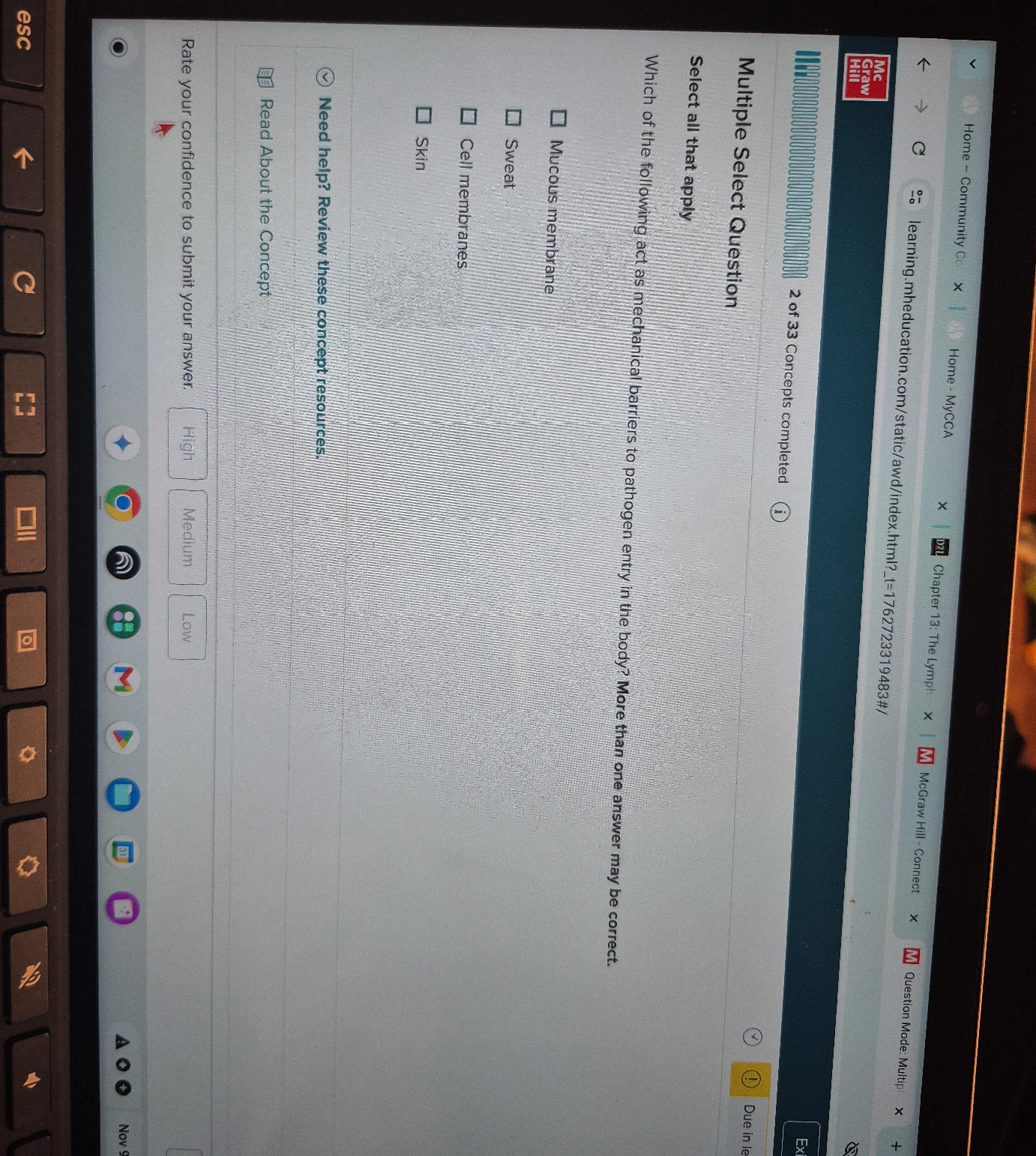 Multiple Select Question Select all that | StudyX