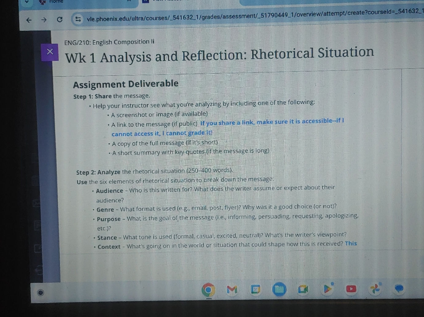 ENG/210: English Composition Ii Wk 1 | StudyX