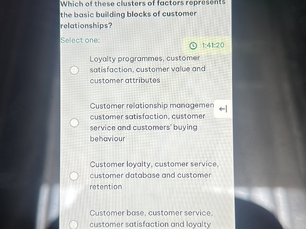 Which of these clusters of factors | StudyX