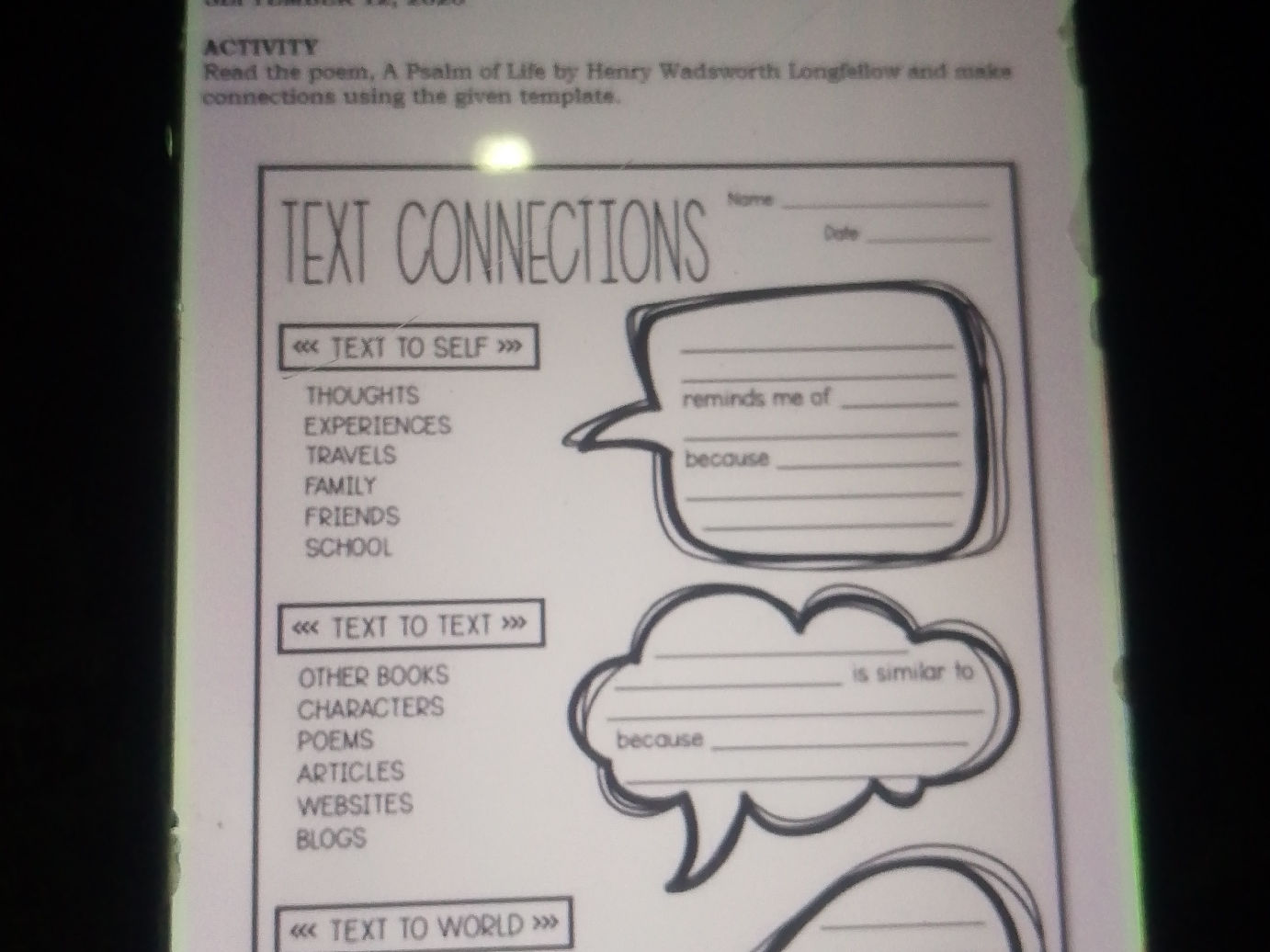 Read the poem, A Psalm of Life by Henry | StudyX