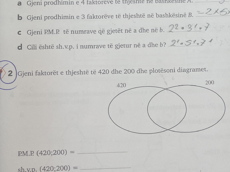 a Gjeni prodhimin e 4 faktorëve te thjeshte | StudyX