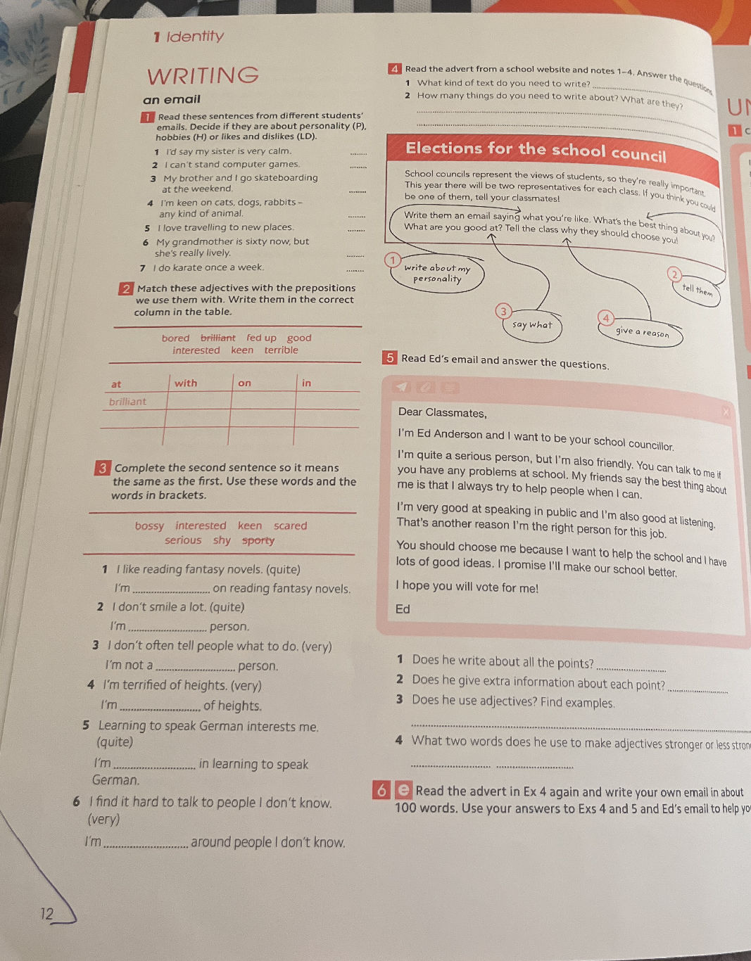 Read these sentences from different | StudyX